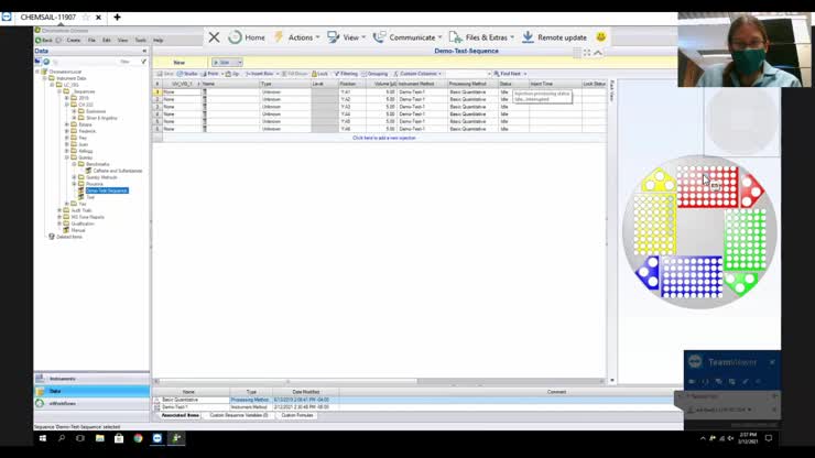 LC-MS Editing and Running a Sequence