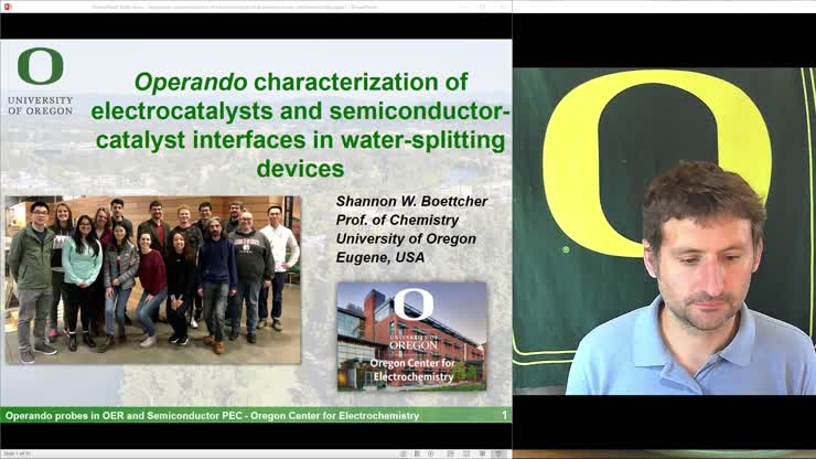 Operando characterization of electrocatalysts and semiconductor ...