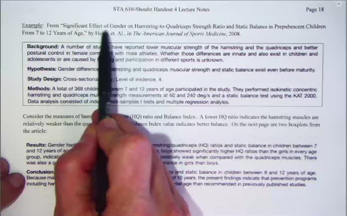 Handout 4 Part 4 One Quantitative Variable Part 1 (Descriptive Statistics)