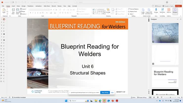 Unit 6: Structural Shapes Instructional Video
