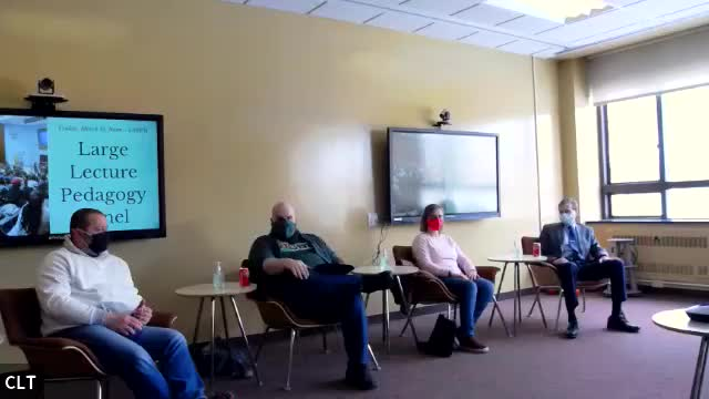 Large Lecture Pedagogy Panel