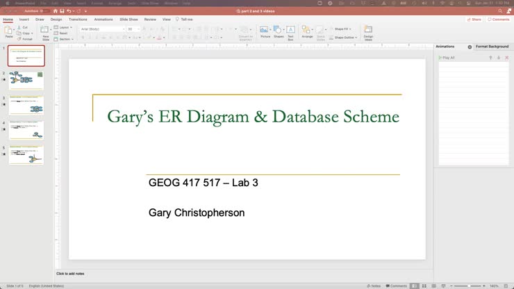 RNR GEOG 417 517 Lab 3 -- ER Diagram Part 2