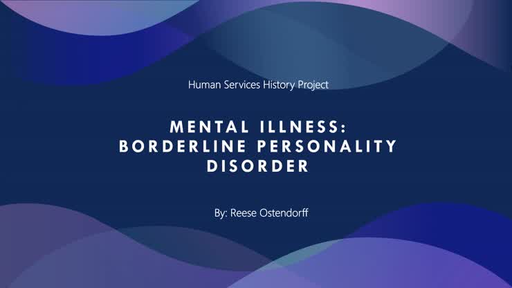 Human Services History Project: BPD
