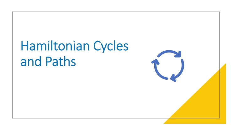 Lecture_Hamiltonian Cycles and Paths (13.5)