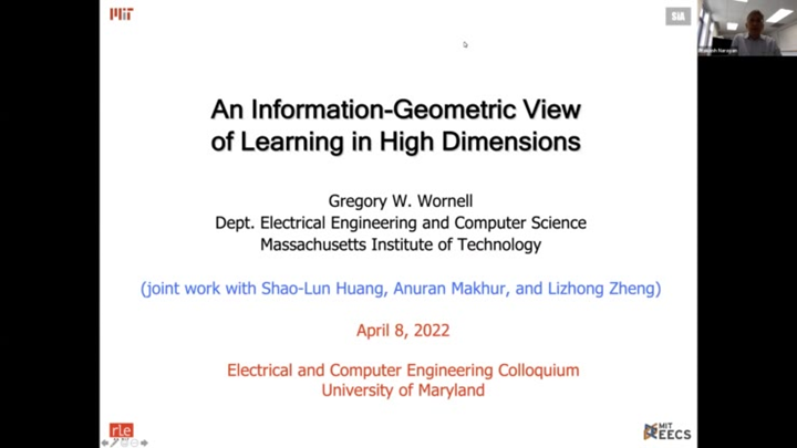 BAH Colloquium - Gregory Wornell