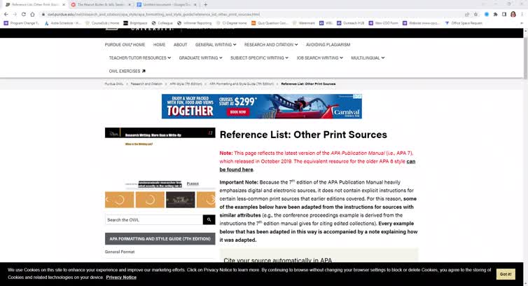 How to Cite a Source in APA format