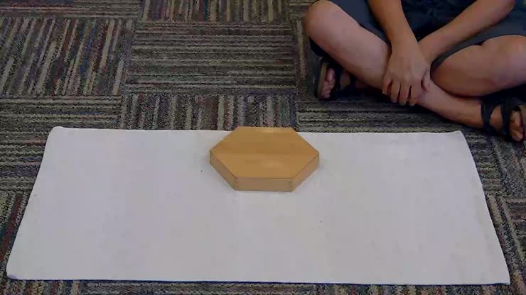 Constructive Triangles - Large Hexagonal Box
