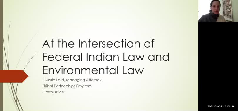 Lecture 7 - Gussie Lord, At the Intersection of Federal "Indian" Law ...