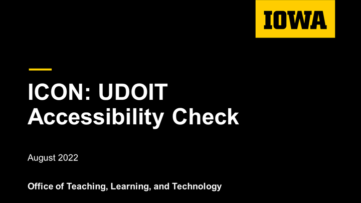 UDOIT - Resolving non-issues in UDOIT (final)