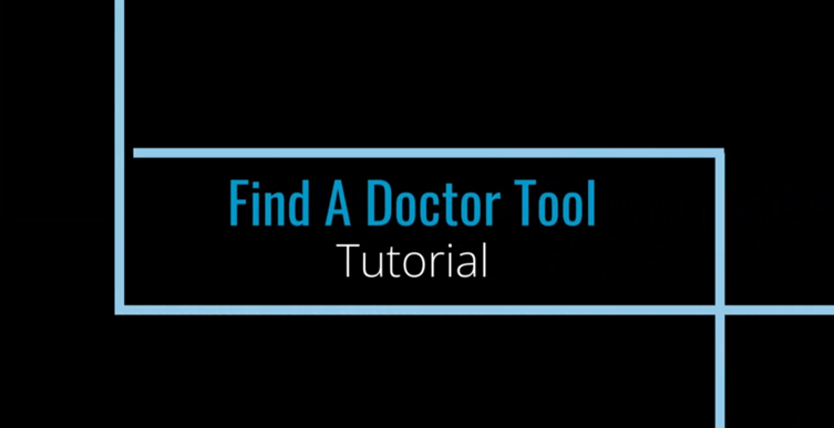The Find-a-Doctor Tool