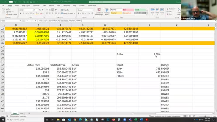10 - Excel DSS Project - Was I Right?