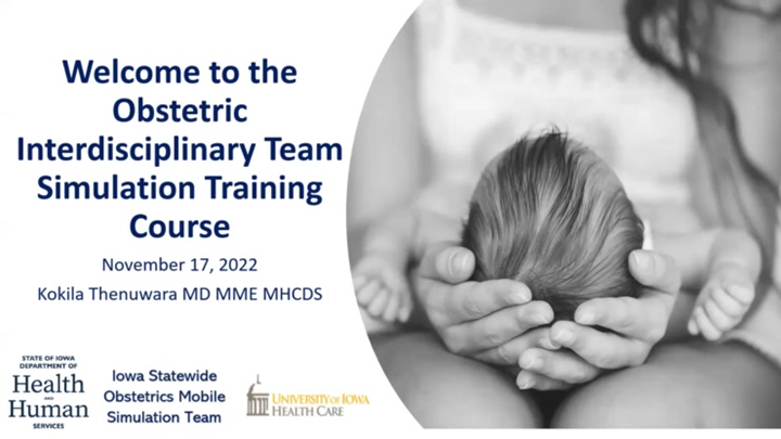 OB Interdisciplinary Team Simulation Training Course