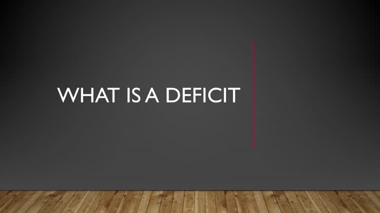 Ch 12 - What is a deficit