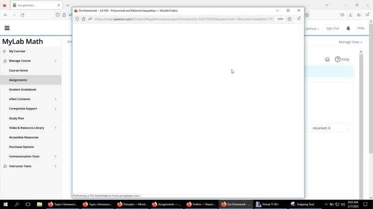 Section 3.6 through #16