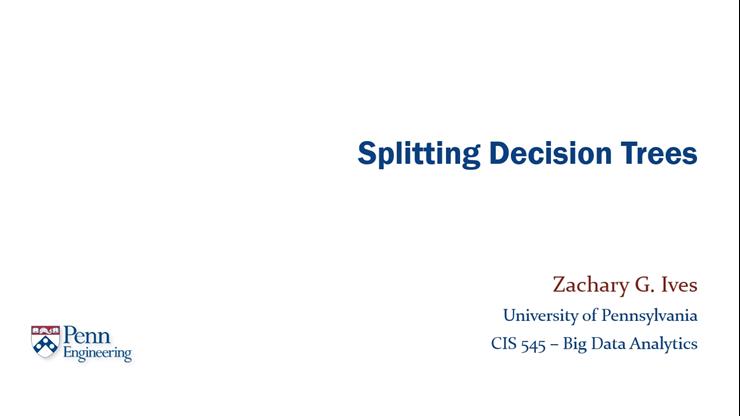 Splitting Decision Trees