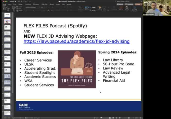 FLEX Academic Advising Session
