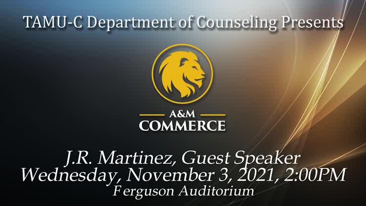 TAMU-C Presents J.R. Martinez