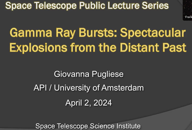 Gamma Ray Bursts: Spectacular Explosions from the Distant Past