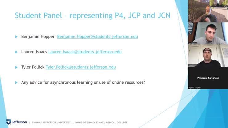Student Panel (Active Study Strategies)