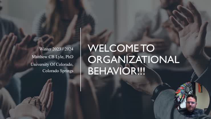 Module 1 - Course Introduction