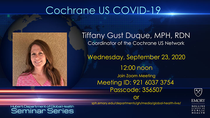 Tiffany Gust Duque, MPH, RDN - September 23, 2020