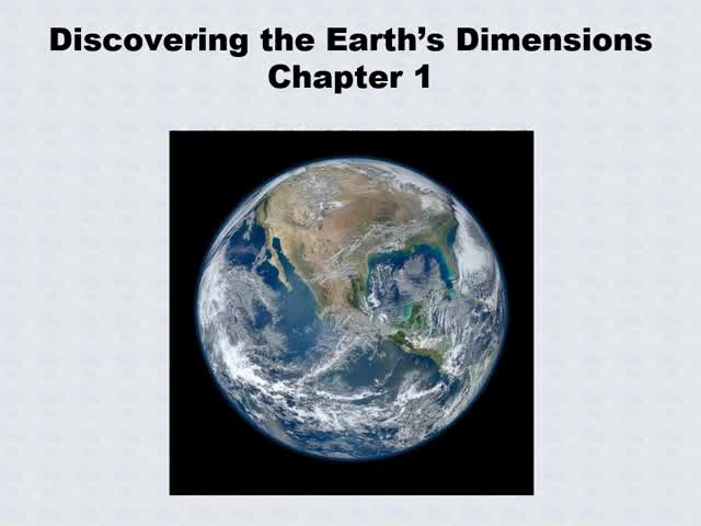 Ch. 1.1 The World of Physical Geography