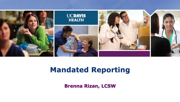 Mandated Reporting