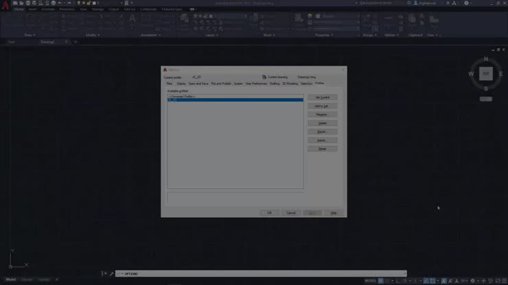 AutoCAD OPTIONS_Files Part 2