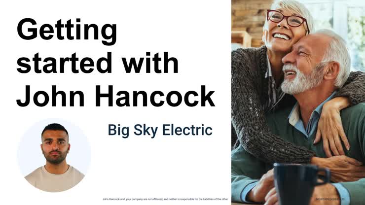 Big Sky Electric- Getting Started with John Hancock