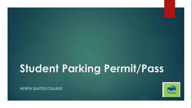 BETTY COLLEGE: Student Parking Permit/Pass