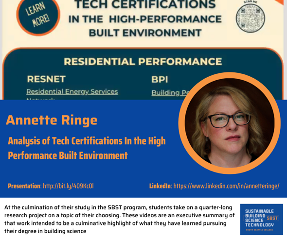 Annette Ringe - Analysis of Tech Certifications In the High Performance ...