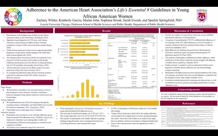 Adherence to the American Heart Association’s Life’s Essential 8 ...