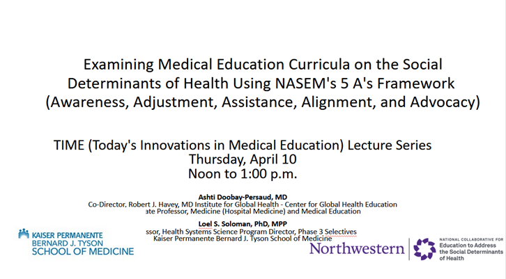 4.10.2025 - Examining Medical Education Curricula on the Social ...