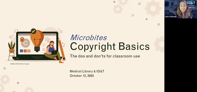 Microbites - Copyright Basics: Top 10 Dos and Don’ts