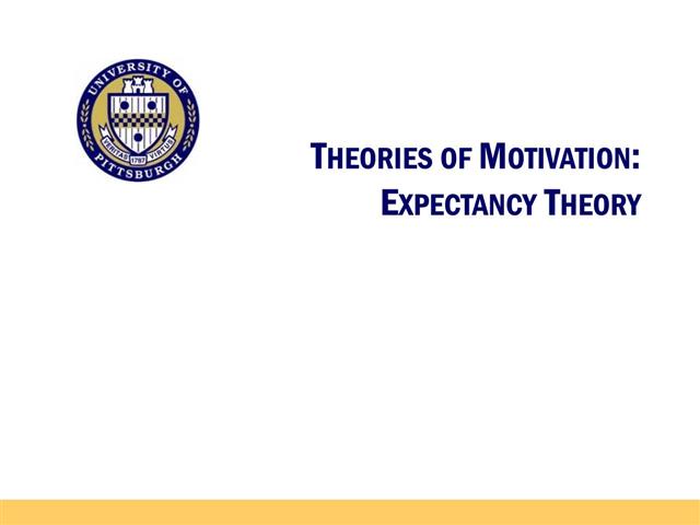 Motivation Expectancy Theory