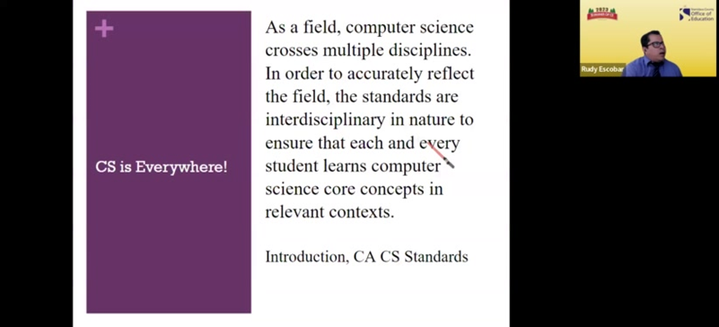 CSMP Computer Science Integration - Explore the Standards