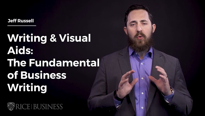 03 a - Writing & Visual Aids - The Fundamental of Business Writing