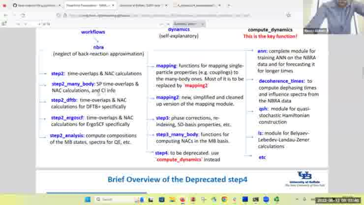 Tuesday, June 13, Morning: NBRA-based NA-MD calculations with Libra (DFTB+)
