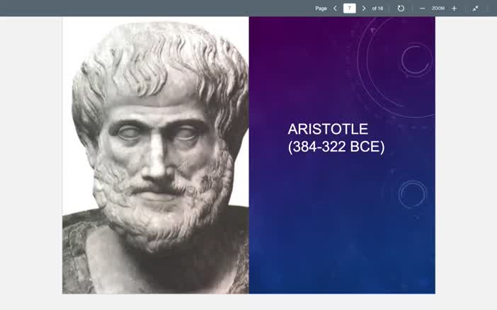 Aristotle's Ethics -- An Overview