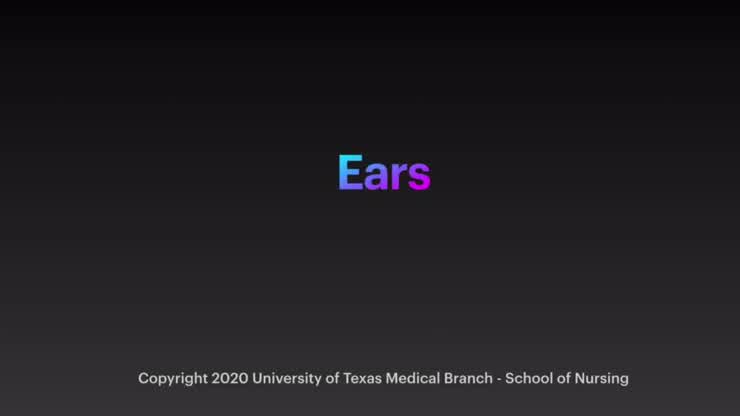 Chapter 16: Assessment video - Ears