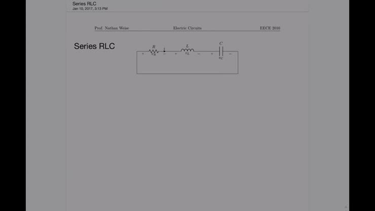 Series RLC 1