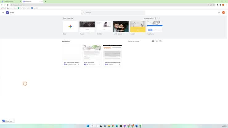 Creating a Google Site for Students