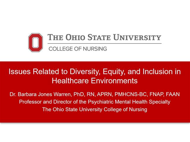 Warren - Diversity, Equity, and Inclusion