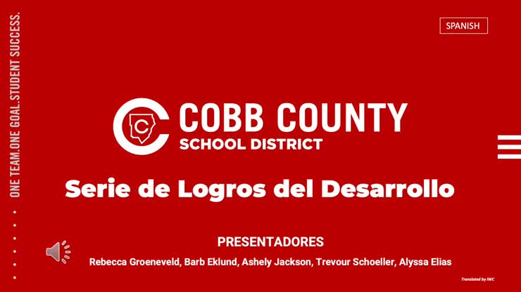 Cobb Milestones Session 3_SPANISH