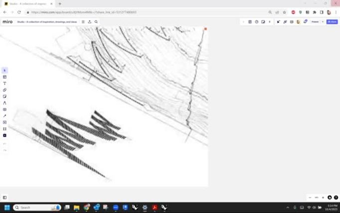 Studio / Media - How to draw and model a meandering sloped path