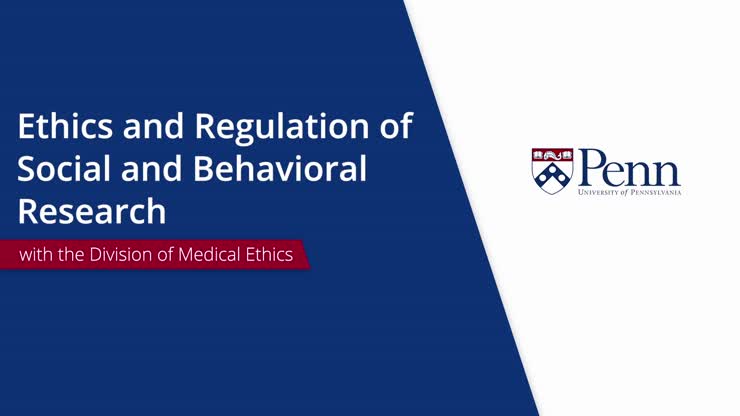 Social and Behavioral Research under the Common Rule