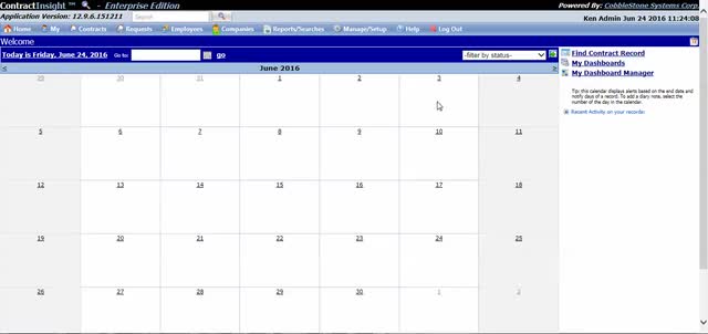 How to Create a Contract Record
