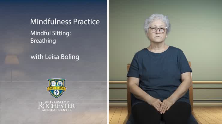 Mindful sitting (breathing)