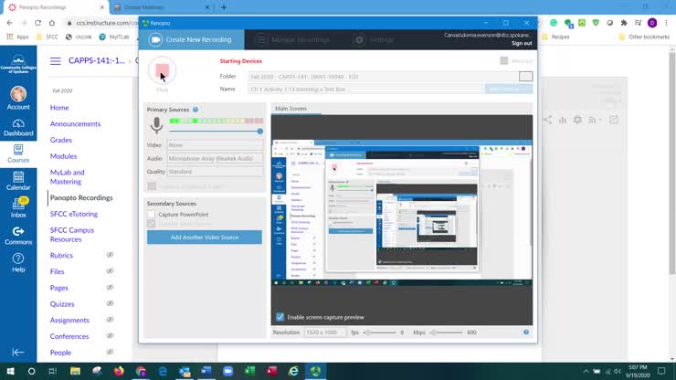 Ch 1 Activity 1.13 Inserting a Text Box