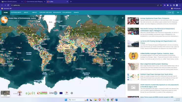 Environmental Justice Mapping